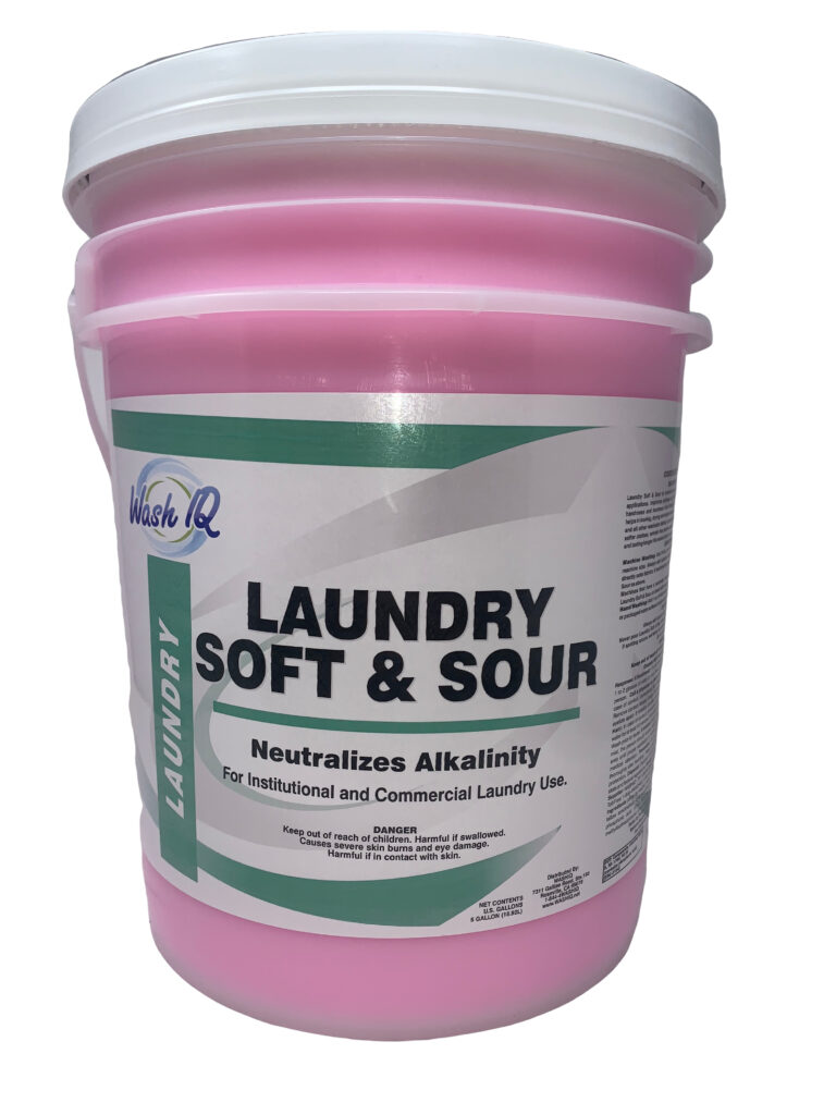 Wash IQ Softener & Sour 5 Gallon | WASHIQ