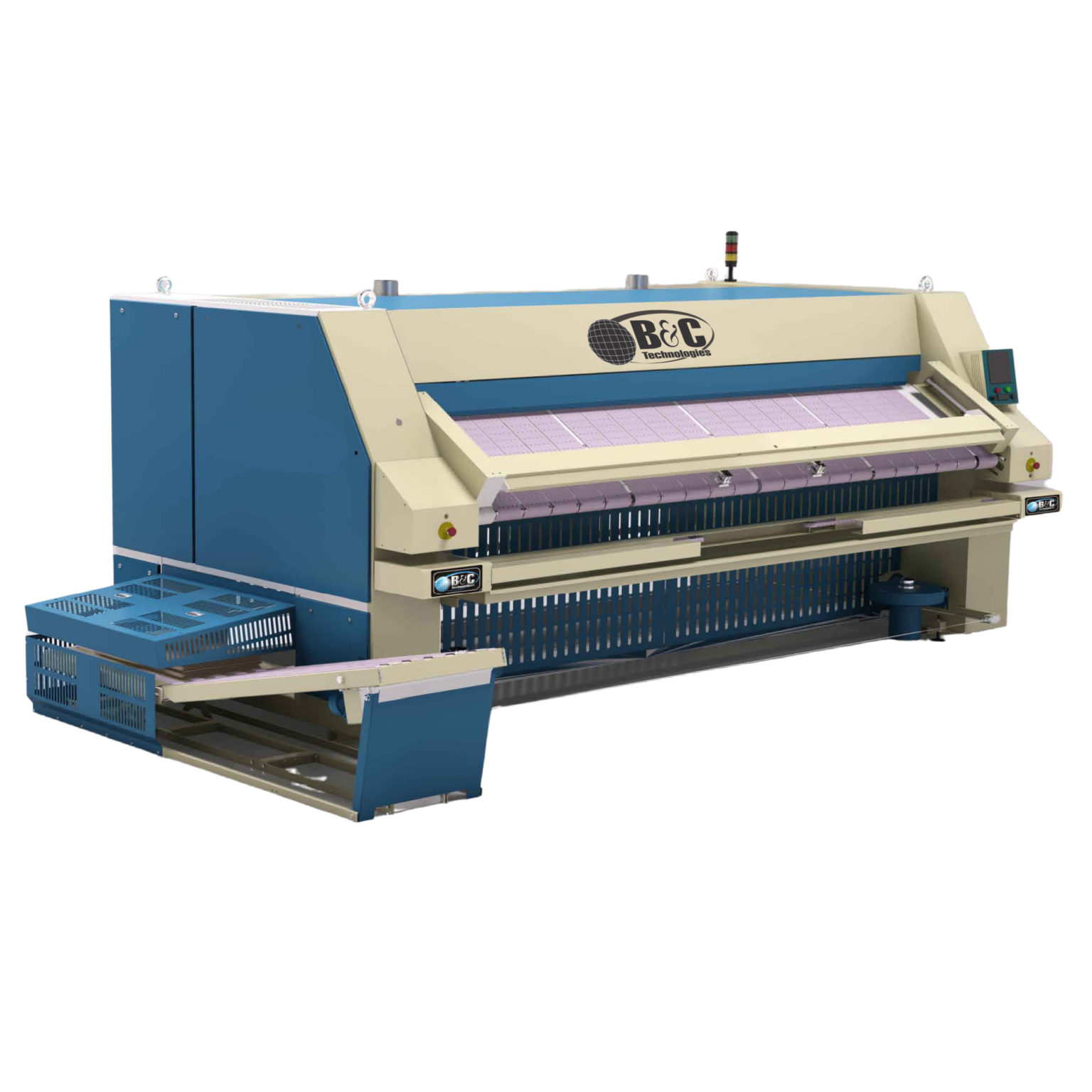 IF-40130 Ironer & Folder 40″ Roller 130″ Working width 208-240/60/3 ...